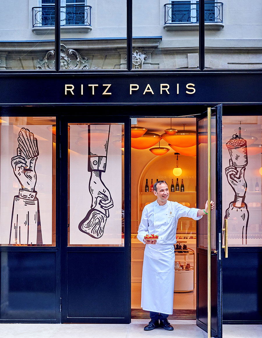 Menu Ritz Paris Le Comptoir - Commande sur place | Ritz Paris Le Comptoir